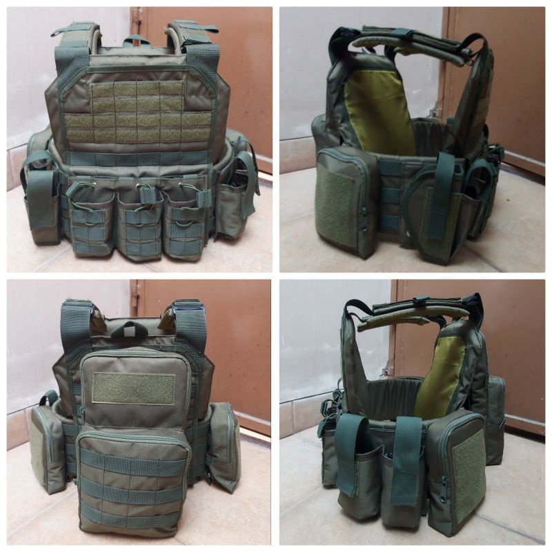 Jual Tactical Vest With Holster / Rompi Tactical Full Set Rompi, Rompi ...