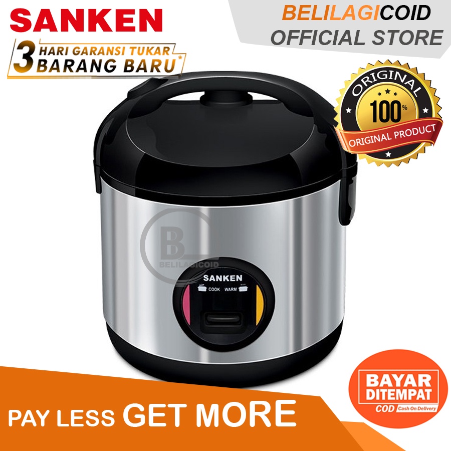 Jual Sanken Magic Com 3in1 SJ 2500 BK - 1.8 Liter Indonesia|Shopee ...