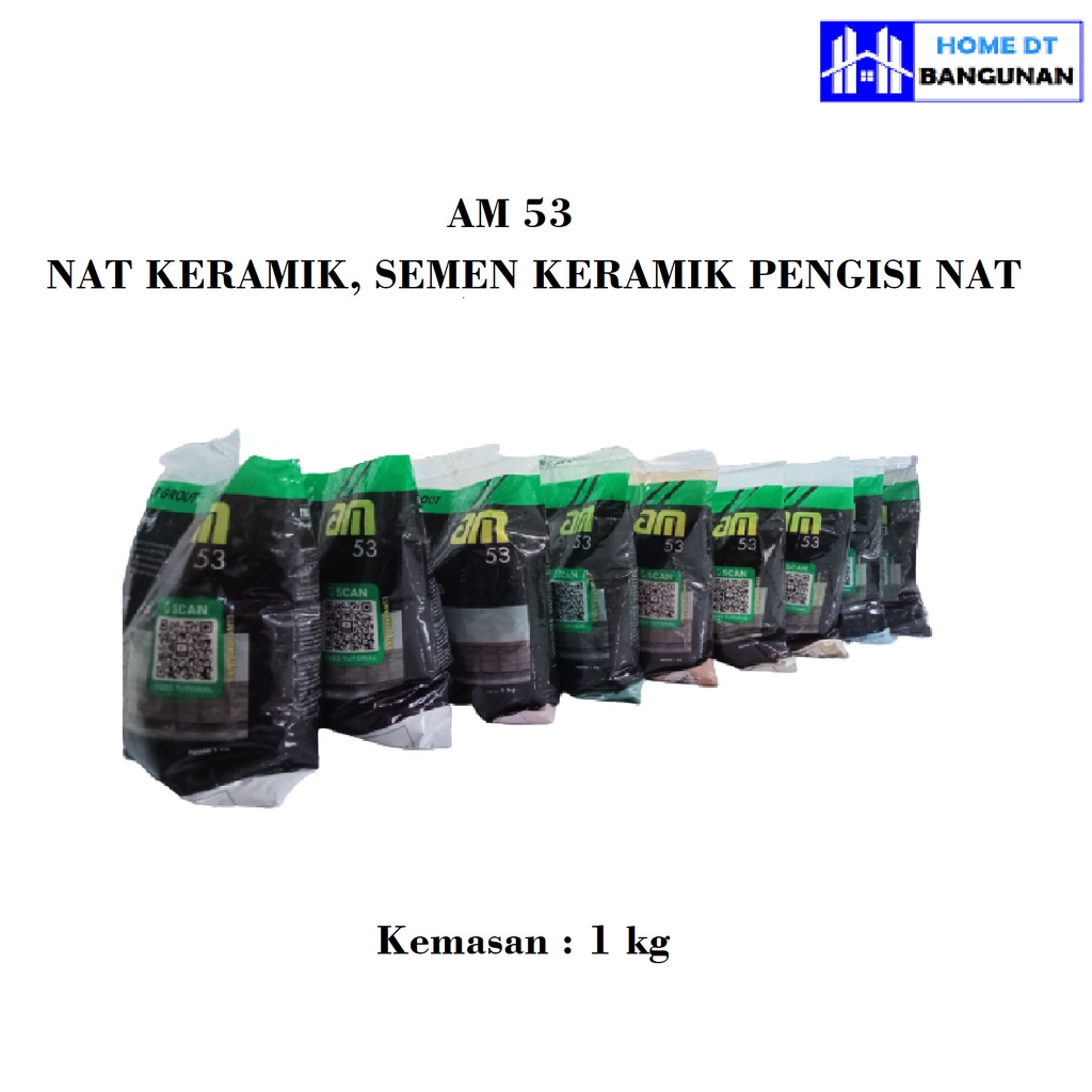 Jual Nat Keramik AM 53 am53 | Pengisi Nat | Tile Grout | Semen Warna ...