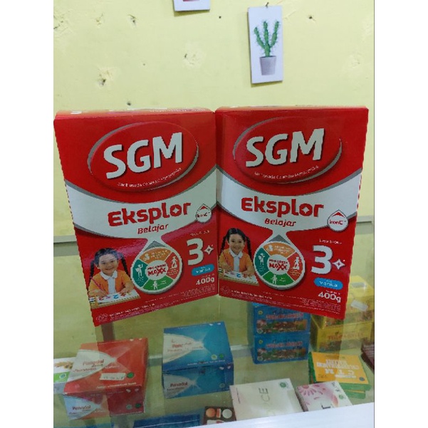 Jual SGM EXPLOR 3 PLUS VANILLA 400 GR | Shopee Indonesia