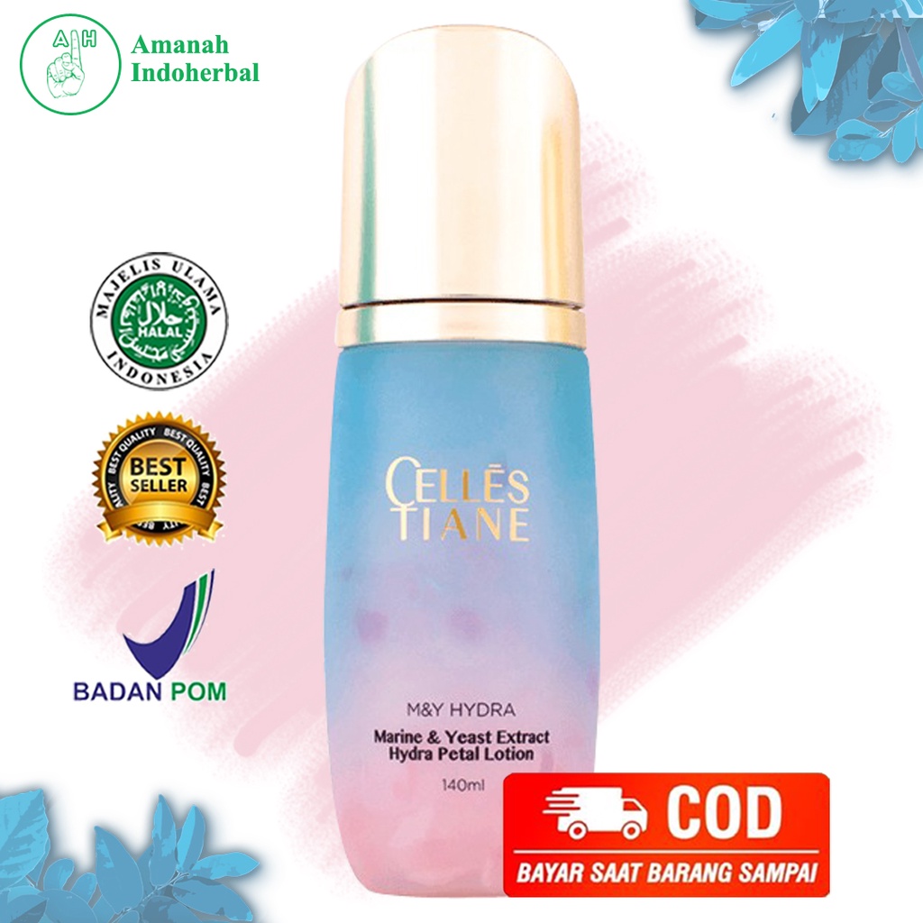 Jual CELLES TIANE MARINE & YEAST EXTRACT PETAL LOTION (140 ML) | Shopee ...