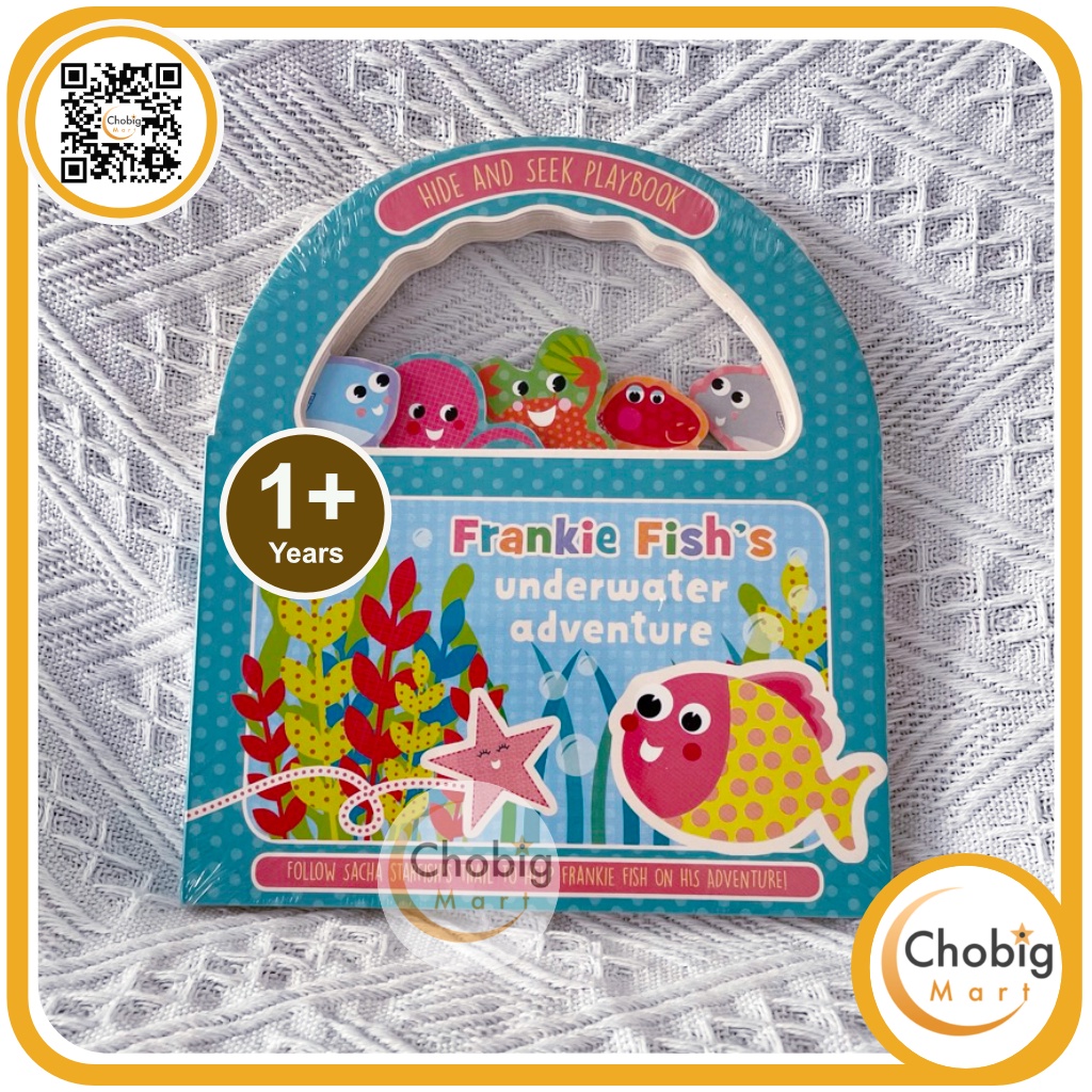 Jual Buku Edukasi Anak 1+ Import Frankie Fish Play Book Underwater Ikan ...