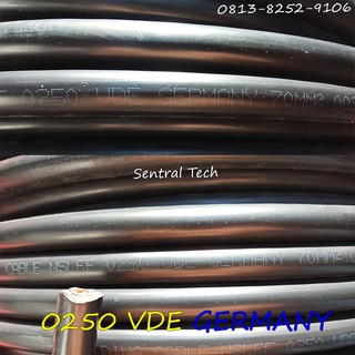Jual Kabel Las 50mm Hitam NSLF 0250 VDE GERMANY / Welding Cable 50mm ...