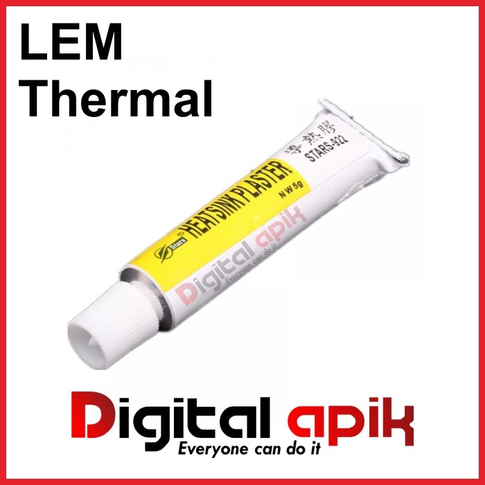 Jual Lem Thermal Plaster Glue/Lem Heatsink Stars-922 Pasta Paste Pendingin Indonesia|Shopee ...