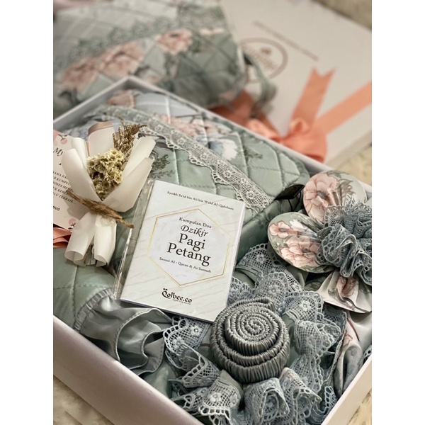 Jual Hampers Mukena Silk Shabby Maisara Premium | Shopee Indonesia