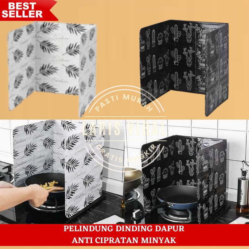 Jual Pelindung Dinding Dapur Antii Cipratan Minyak Dan Air Oil Splash ...