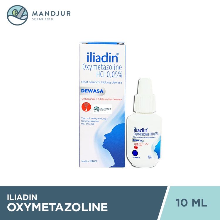 Jual Iliadin Nasal Spray 10 mL - Obat Semprot Hidung Tersumbat | Shopee ...