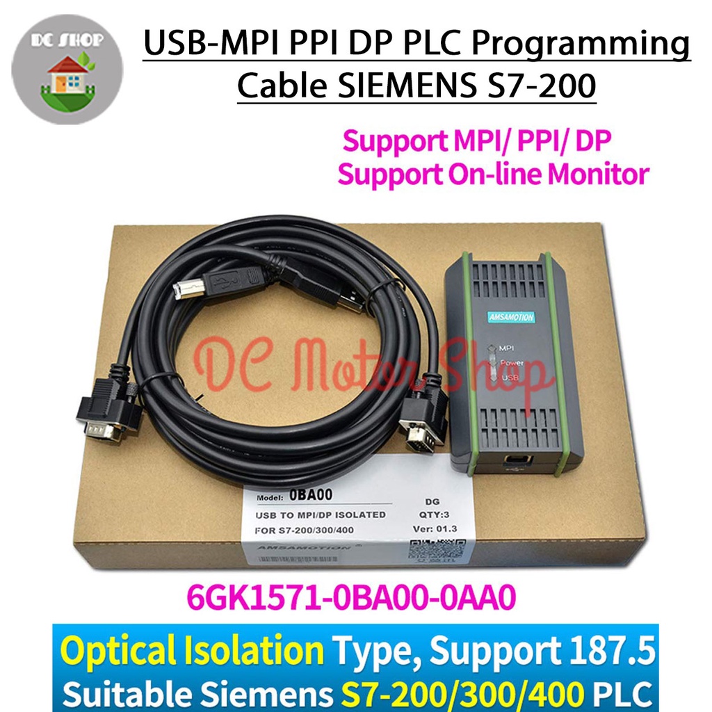 Jual USB-MPI PPI DP PLC Programming Cable SIEMENS S7-200/300/400 S7-300 ... Jual USB-MPI PPI DP PLC Programming Cable SIEMENS S7-200/300/400 S7-300 ...