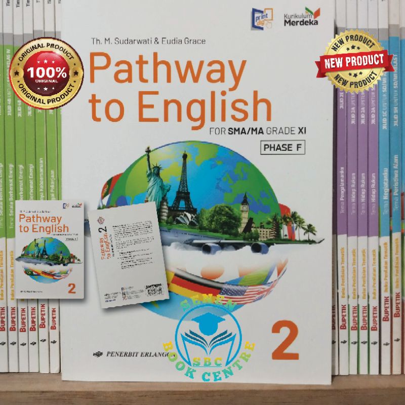 Jual pathway to enghlish kelas 2/XI SMA/MA kurikulum merdeka erlangga | Shopee Indonesia