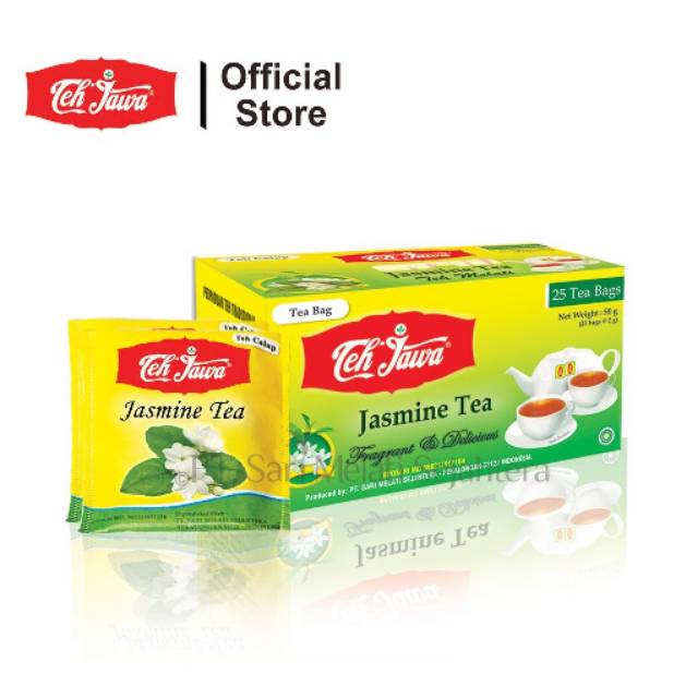 Jual Teh Jawa Jasmine Tea/Teh Melati Celup isi 25 | Shopee Indonesia