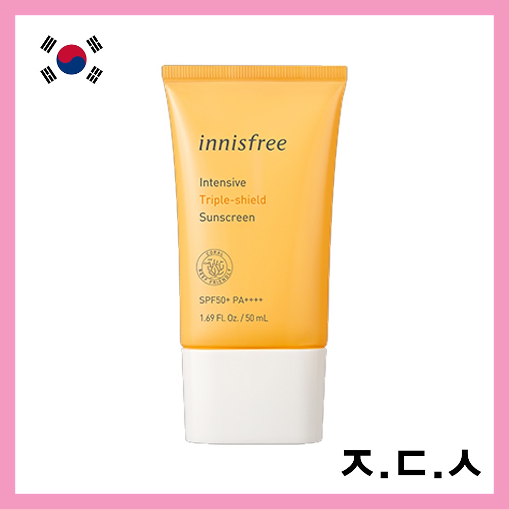 Jual Innisfree Intensive Triple Shield Sunscreen SPF50+ PA++++ 50ML | Shopee Indonesia
