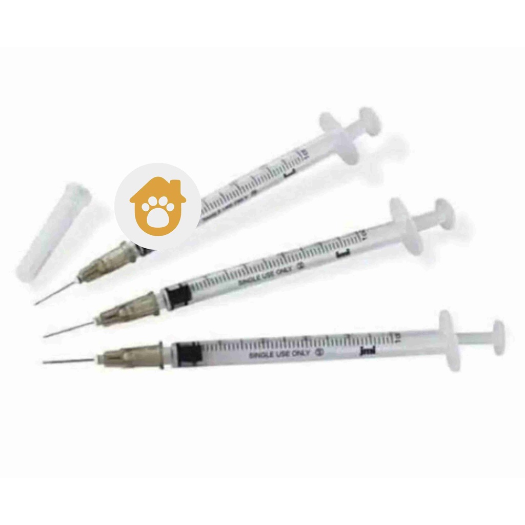 Jual Suntikan - Syringe - Spuit - Spet - Pipet - Kucing Anjing 1ml ...