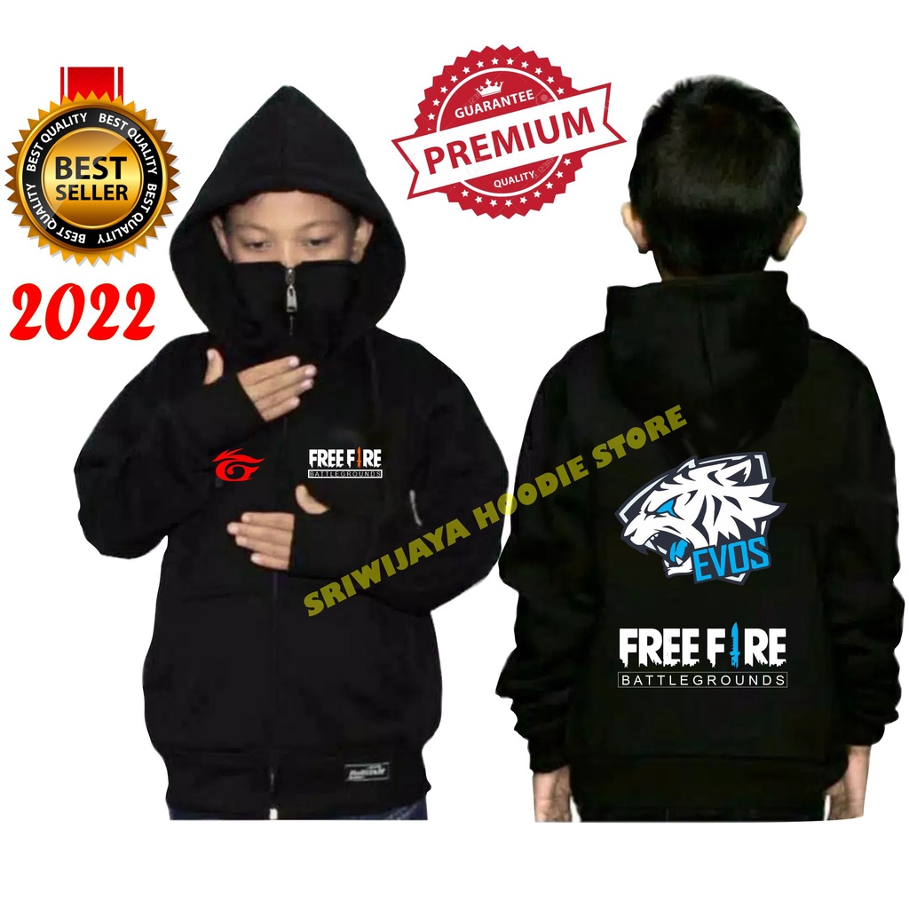 Jual Jaket Anime NAGA Anak Jaket FF Anak Laki Laki EVOS Free Fire ...
