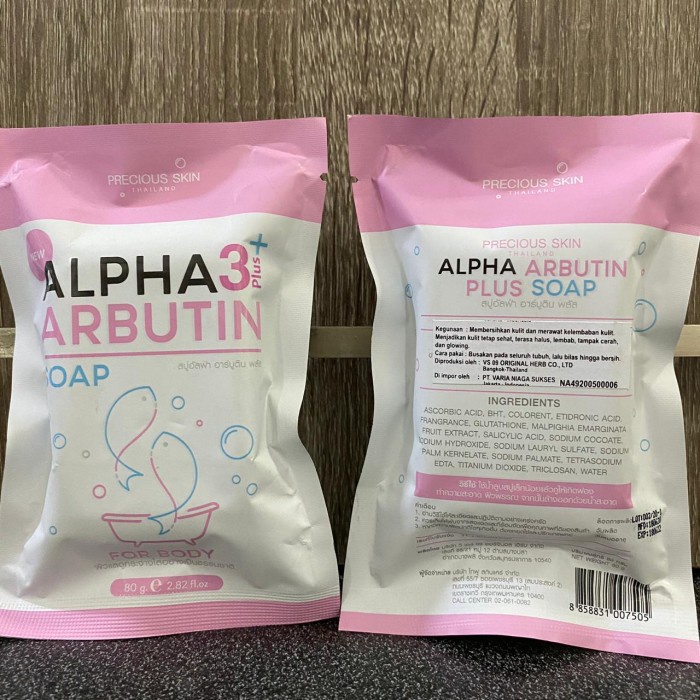Jual Precious Skin Alpha Arbutin 3 Plus Collagen Whitening Soap 80gr | Shopee Indonesia