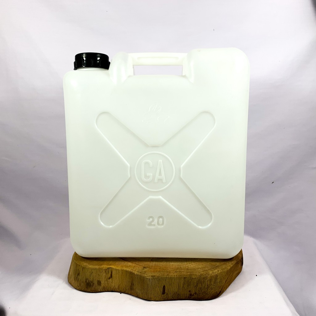 Jual Jerigen 20 Liter Warna Putih Bekas Murah Siap Kirim / Jerrycan ...
