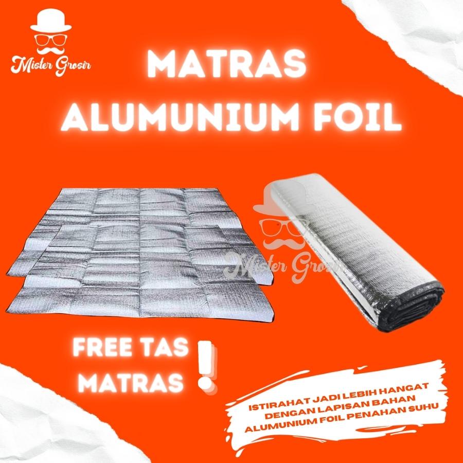 Jual Matras Alumunium Foil 200x100 Waterproof Camping Ultralight ...