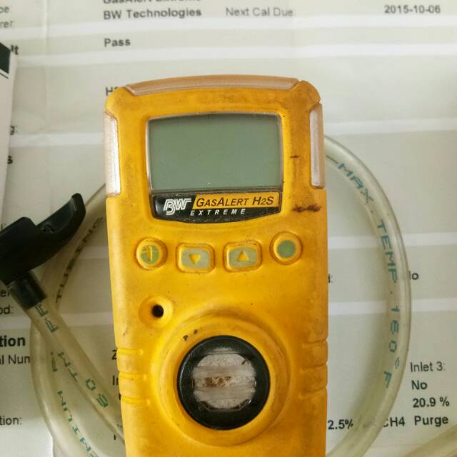 Jual HONEYWELL BW GAS ALERT EXTREME H2S HYDROGEN SULFIDE SINGLE GAS ...