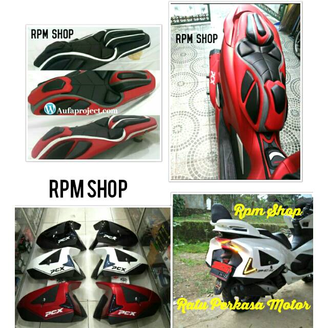 Paket Modifikasi Honda Pcx 150 Lokal 2018 Jok Variasi Costume Side Box ...