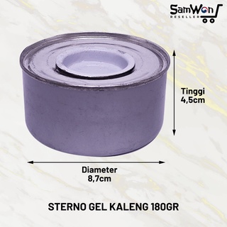 Jual Sterno Gel KALENG 180gr (Pemanas Makanan Prasmanan Catering 180 ...