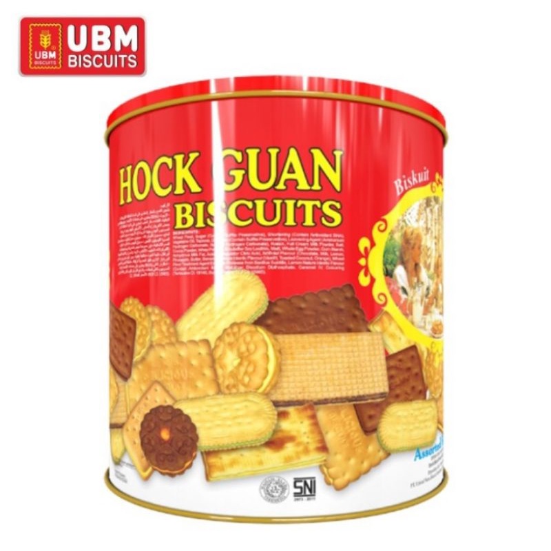 Jual HOCK GUAN Assorted Biscuits / Biskuit Aneka Rasa 650g Indonesia ...