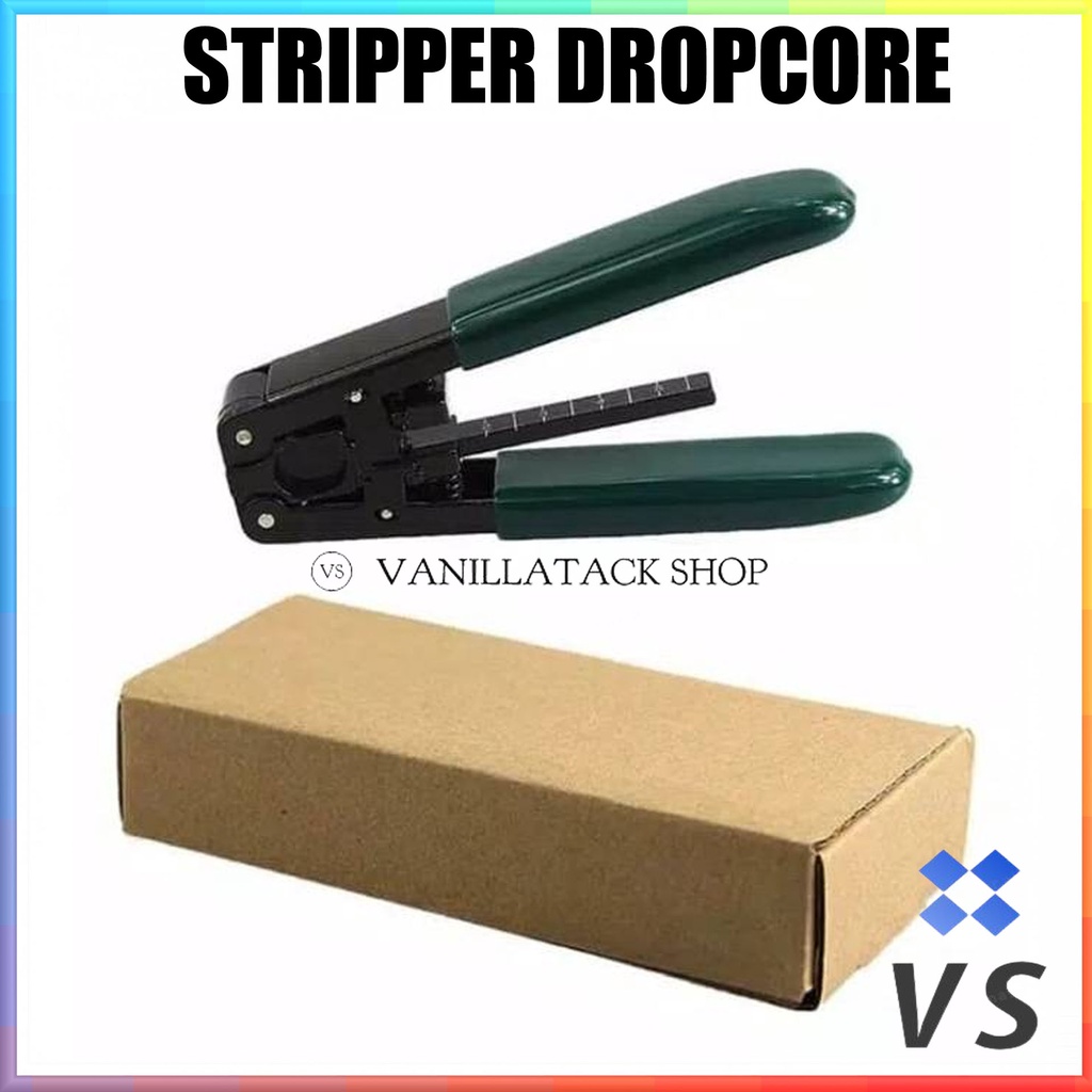 Jual Stripper Dropcore Fiber Optik / Tang Pengupas Kabel Dropcore Drop ...