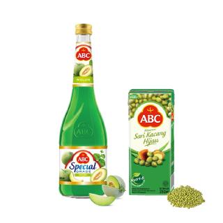 Jual ABC Sirup Special Grade Melon 485 mL + Minuman Sari Kacang Hijau ...