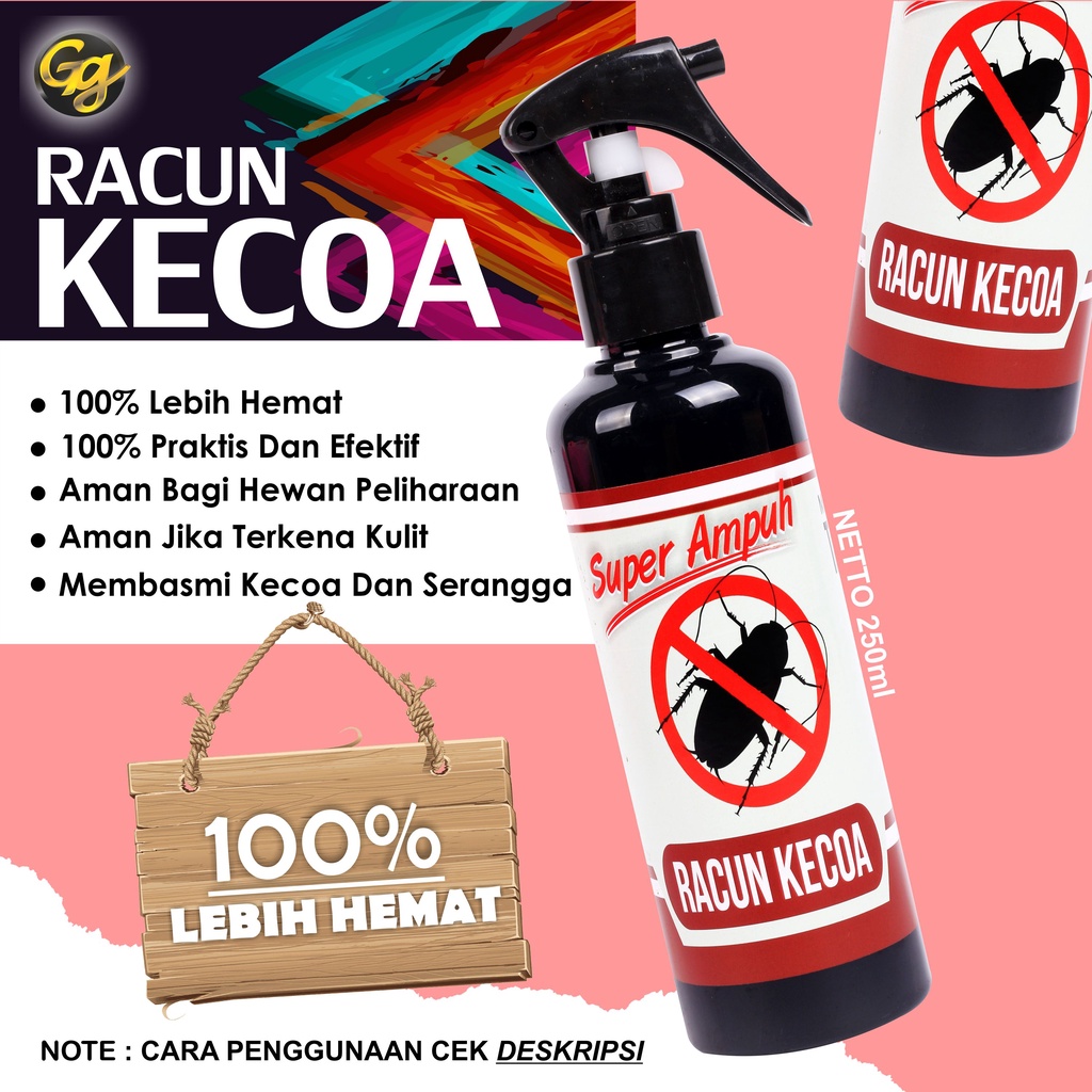 Jual Racun Kecoa Super Ampuh PEMBUNUH KECOAK RACUN KECOAK RACUN ...