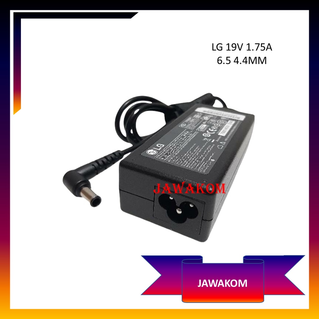 Jual AC Power adapter adaptor tv led monitor LG 19V 1.7A 1,6A Original | Shopee Indonesia