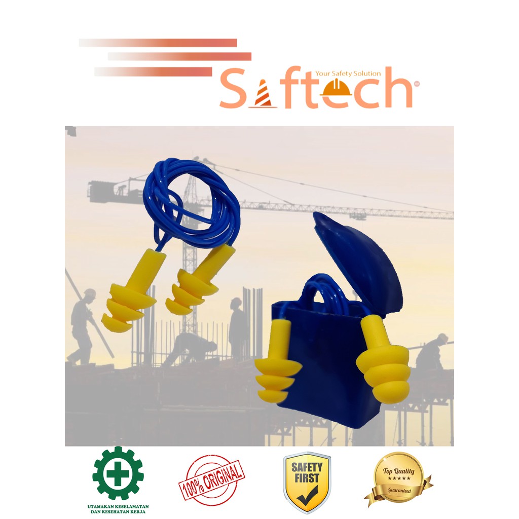 Jual Ear Plug Safety Penyumbat Telinga Kuping Murah Berkualitas Steril ...