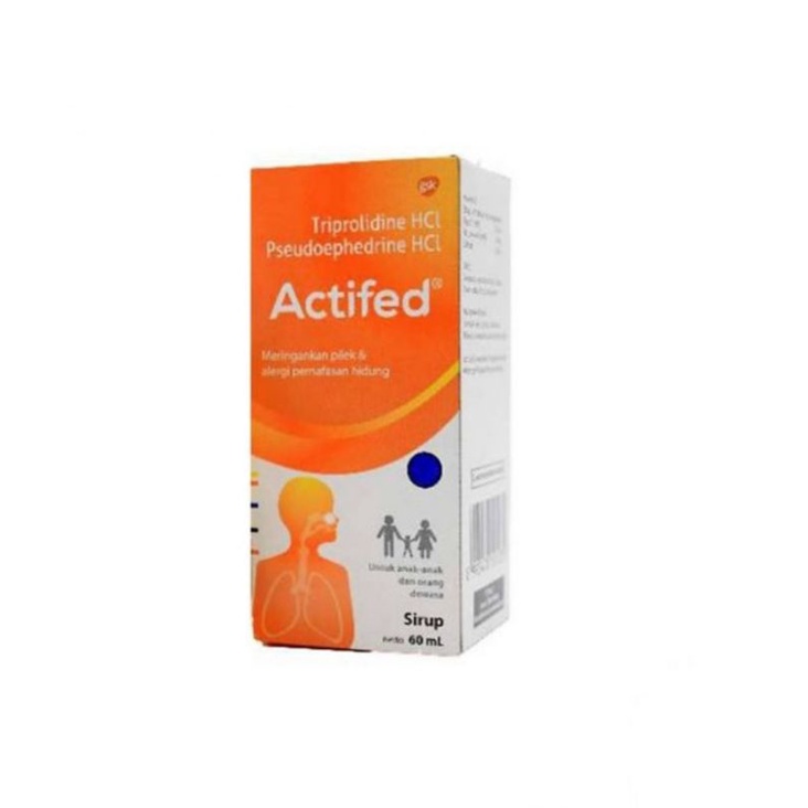Jual Actifed Sirup 60ML (Kuning) Indonesia|Shopee Indonesia