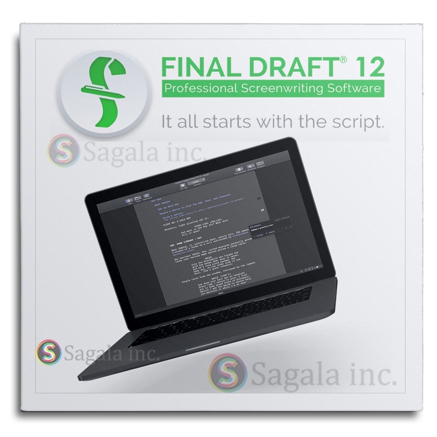 Jual Software - Final Draft 12 - Final Draft 11 - WIN MAC - Screen ...