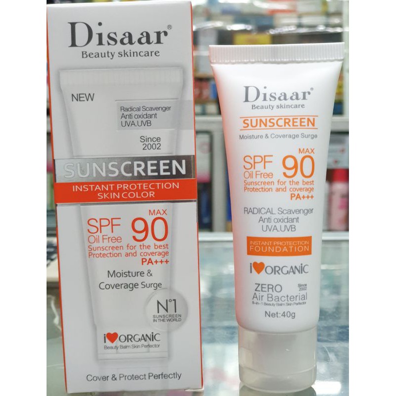 Jual SUNBLOK DISAAR SUNSCREEN 40g | Shopee Indonesia