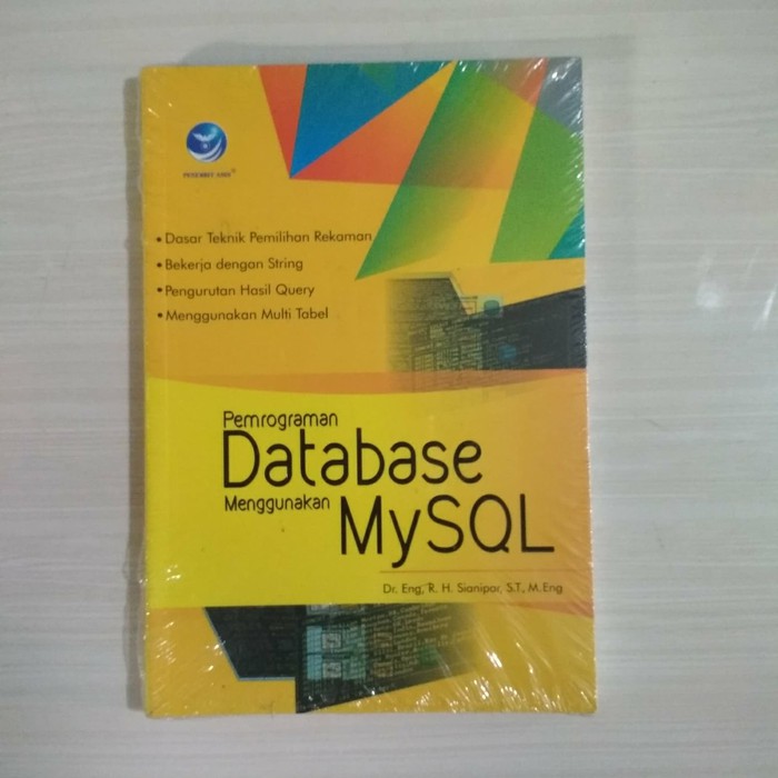 Jual Buku PEMROGRAMAN DATABASE MENGGUNAKAN MYSQL | Shopee Indonesia