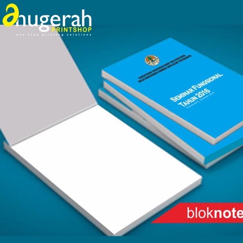 Jual BLOCKNOTE BLOCK NOTE NOTES KANTOR, SEMINAR ISI 40LBR (BISA CUSTOM ...