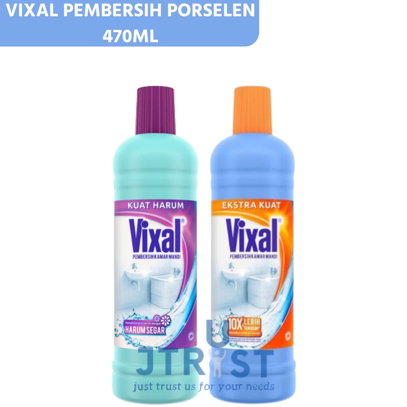 Jual Vixal Pembersih Porselen Pembersih Toilet Kemasan Botol 470ml ...