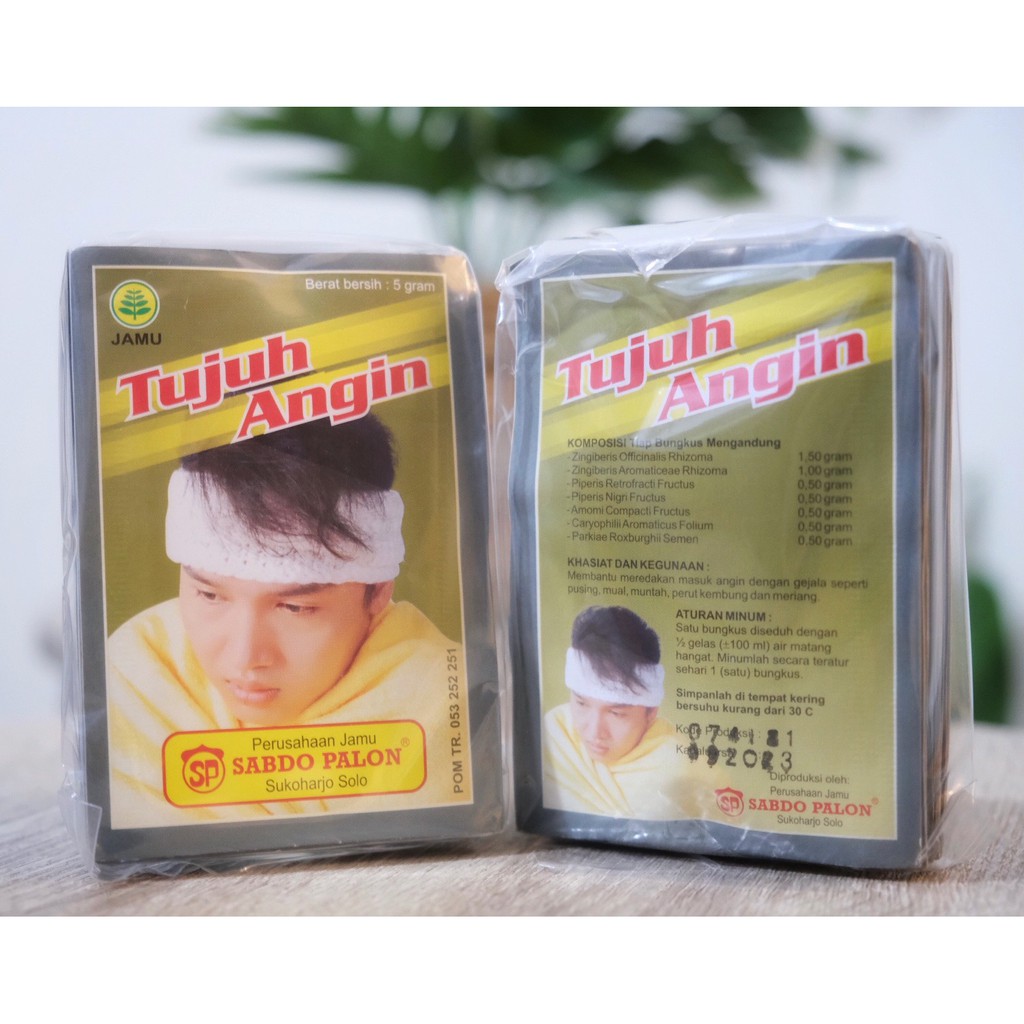 Jual Jamu Serbuk Tujuh Angin ( Untuk Masuk Angin ) - Sabdo Palon ( 1 ...