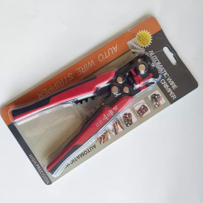 Jual Tang crimping skun 8inch 0,2-66mm pengupas kabel multi fungsi ...