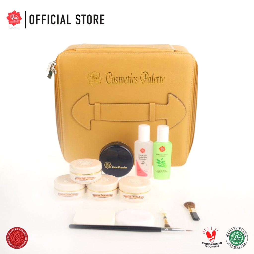 Jual Viva Cosmetics Pallete Bag (tersedia 2 nuansa - BLUE SERIES ...