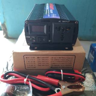 Taffware Car Power Inverter PSW Pure Sine Wave Gelombang Sinus Murni DC 12V to AC220V 1000W ...