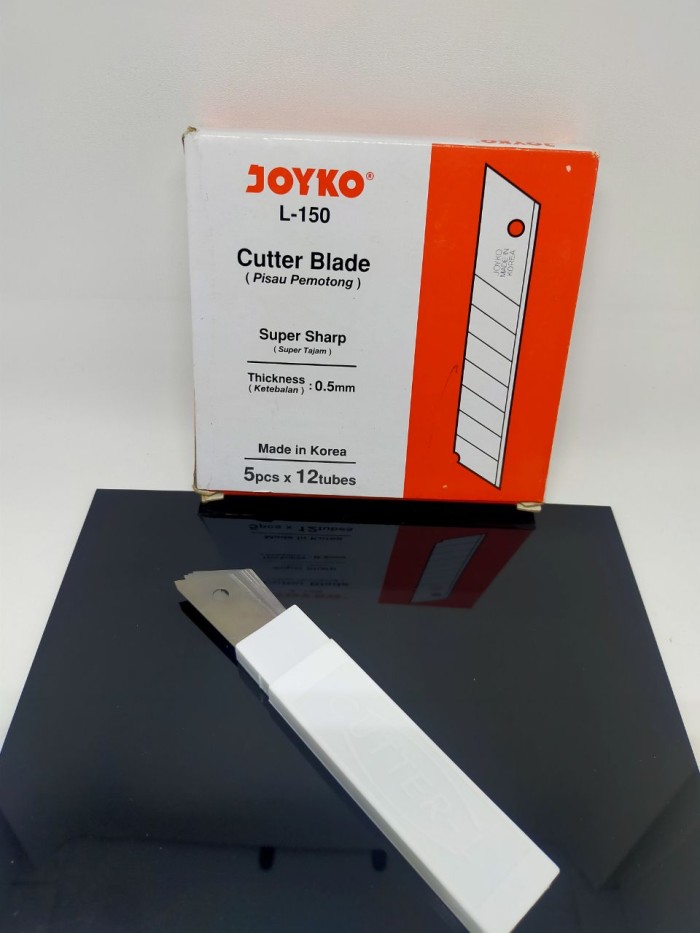 Jual Refill Cutter / Cutter Blade/ Isi Cutter karter besar L150 JOYKO | Shopee Indonesia