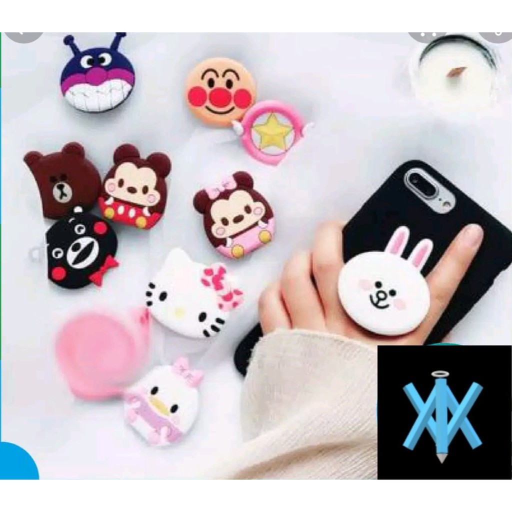 Jual pop socket karakter , popsocket 3d Indonesia|Shopee Indonesia