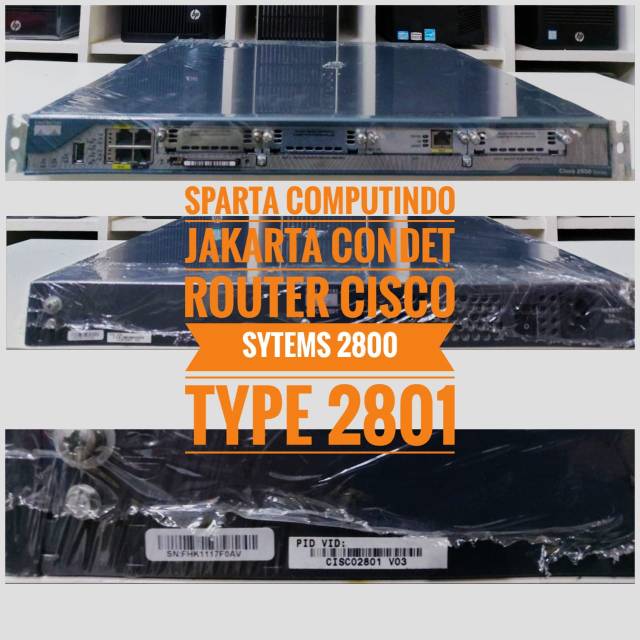 Jual Router Cisco System 2800 Type 2801 | Shopee Indonesia