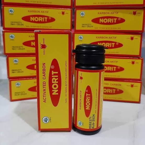 Jual Norit Cap Lang Obat Diare Dan Perut Kembung Isi 40 Tablet | Shopee ...