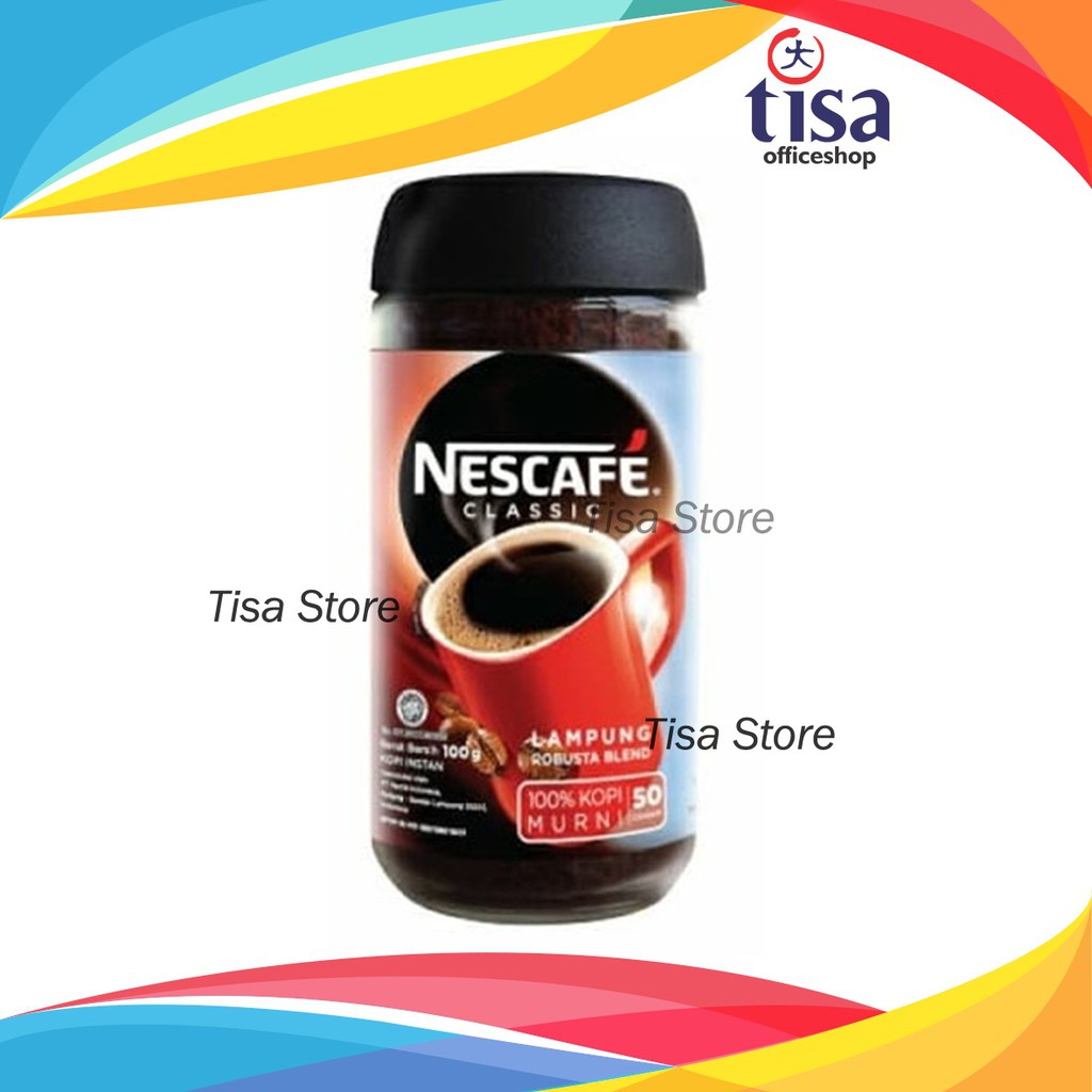 Jual Nescafe Classic 100 gr [ botol kaca ] | Shopee Indonesia