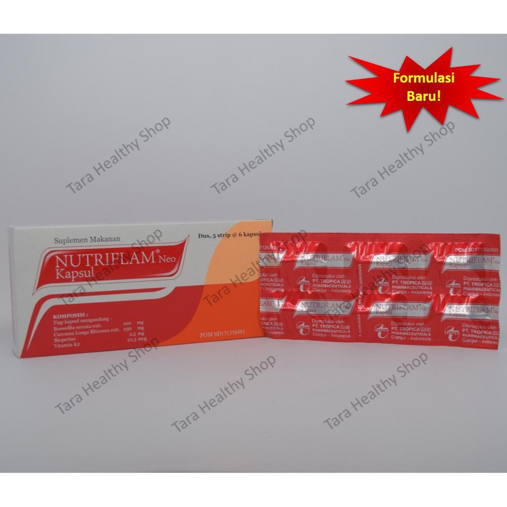 Jual ORIGINAL Nutriflam Neo - 30 Kapsul (Membantu Meredakan Nyeri Sendi ...