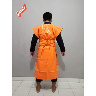 Jual Apron Semprot Pestisida atau Kimia bahan PVC Tebal 2 Sisi warna ...