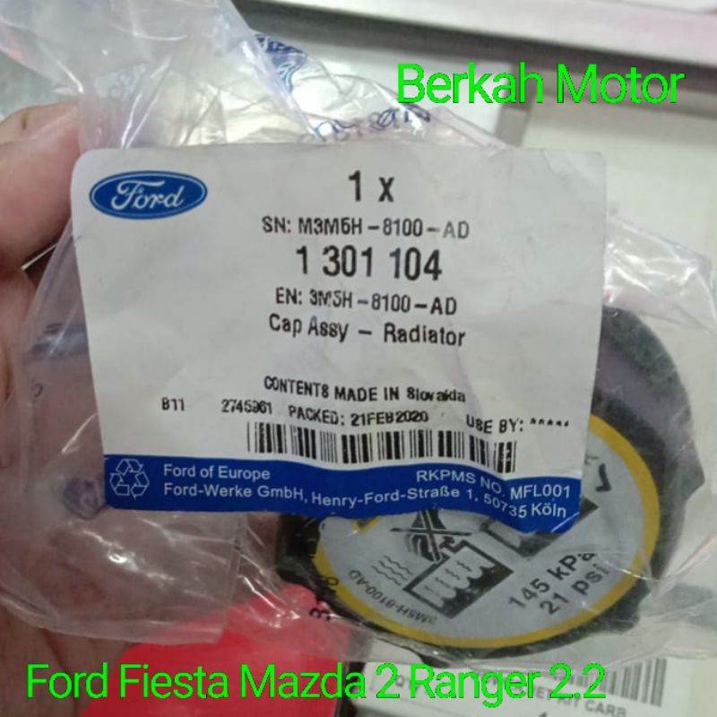 Jual Tutup tabung radiator Ford Fiesta Ford Ecosport Ford Ranger 2.2 ...