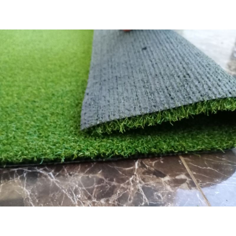 Jual Rumput sintetis golf premium 25x25 cm Indonesia|Shopee Indonesia