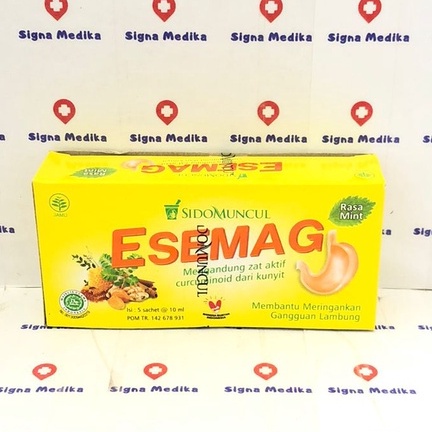 Jual Sidomuncul Esemag Box 10 ml isi 5 sachet - Obat Lambung | Shopee ...