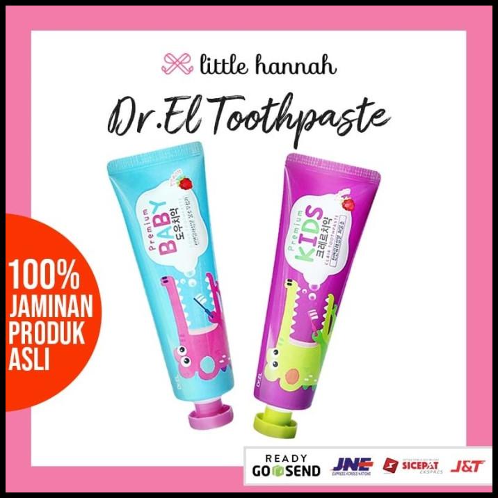 Jual Dr. El Premium Baby Toothpaste / Odol Bayi Dan Anak Made In Korea ...